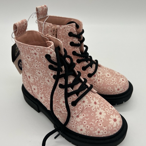art class | Shoes | Art Class Kayden Girls Spring Pink Floral Combat ...